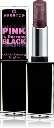 Essence PINK is the new BLACK pH colour changing glittering lipstick ...