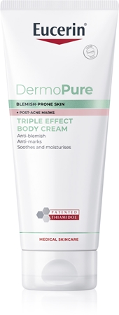Eucerin DermoPure Triple Effect Body Cream body cream with triple ...