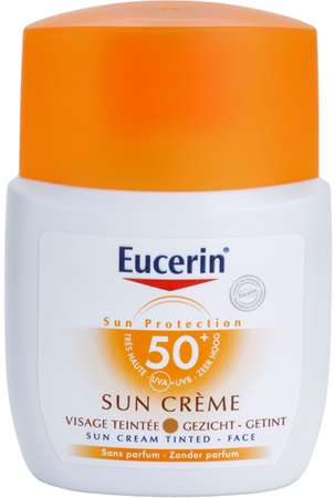 Eucerin Sun Cream zaščitna tonirana krema za obraz SPF 50 | notino.si