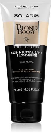 EUGÈNE PERMA Solaris Blond Care Fugtende balsam der neutraliserer gule ...