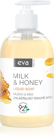 Eva Natura Milk & Honey liquid hand soap | notino.co.uk