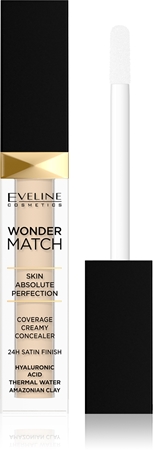 Eveline Cosmetics Wonder Match creamy camouflage concealer 24 h ...