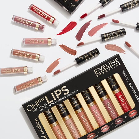 Eveline Cosmetics OH! my LIPS Matt coffret para lábios | notino.pt