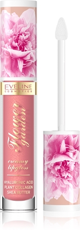 Eveline Cosmetics Flower Garden creamy lip gloss with hyaluronic acid | notino.co.uk