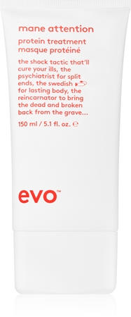EVO Repair Mane Attention deeply moisturising mask for damaged and ...