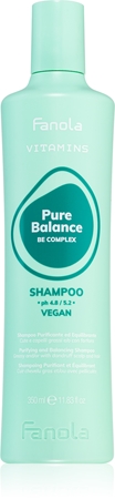 Fanola Vitamins Pure Balance Shampoo shampoing purifiant anti ...