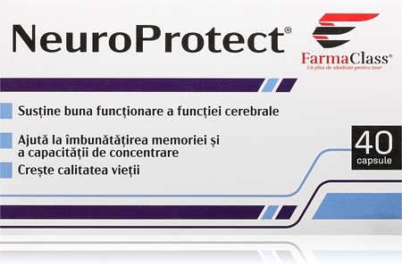FarmaClass Industry Neuro Protect capsule pentru susținerea funcțiilor ...