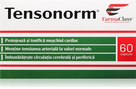 FarmaClass Industry Tensonorm capsule pentru funcționarea normală a ...