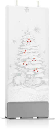 Flatyz Holiday Rabbits by the Christmas Tree bougie décorative | notino.be