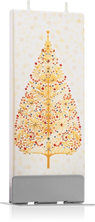 Flatyz Holiday Painted Golden Tree decorative candle | notino.ie