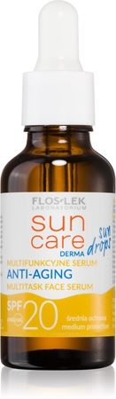 FlosLek Laboratorium Sun Care Derma Sun Drops Aizsargājošs serums ar ...