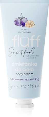 Fluff Superfood Plums in Chocolate nährende Body lotion