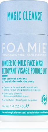 Foamie Powder-To-Milk Face Wash Fijne Poeder voor Perfecte Reiniging ...