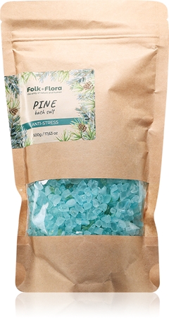 Folk & Flora Pine soothing bath salt | notino.co.uk