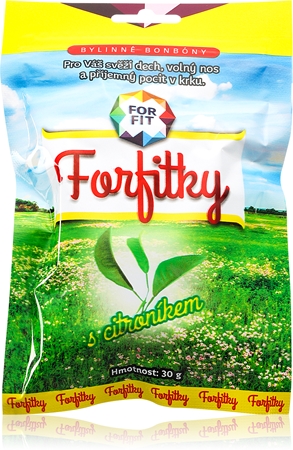 FORFIT Forfitky s citroníkem bonbóny pro svěží dech | notino.cz