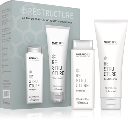 Framesi Morphosis Restructure shampoo and conditioner (for damaged hair ...