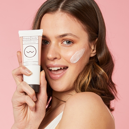 Frank Body Face Care Caffeinated light moisturising cream for dry to ...