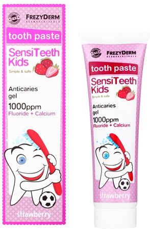 Frezyderm SensiTeeth Kids Toothpaste for Children With Strawberry ...