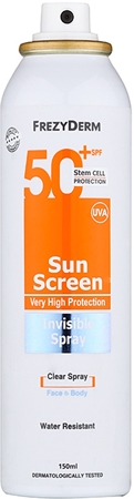 Frezyderm Sun Care Sun Screen Invisible Spray SPF 50+ | notino.co.uk