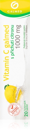 Galmed Vitamin C citron šumivé tablety na posilnenie imunity | notino.sk