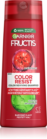 Garnier Fructis Color Resist Energising Shampoo for colour-treated hair ...