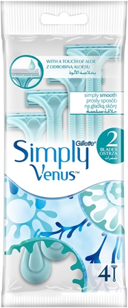 Gillette Simply Venus 2 Disposable Razors 4 pcs | notino.co.uk