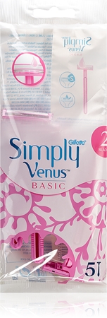 Gillette Simply Venus Basic vienkartinis skustuvas | notino.lt