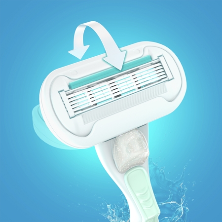 Gillette Venus Extra Smooth Sensitive vienkartiniai skustuvai, 3 vnt ...