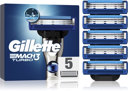 Gillette Mach3 Turbo spare heads | notino.co.uk