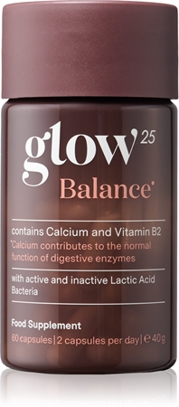 Glow25 Balance capsules pour favoriser la digestion avis | notino.fr