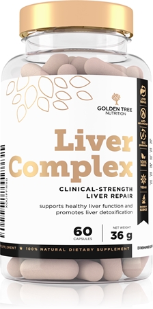 Golden Tree Liver Complex Kapseln zur Unterstützung der Entgiftung des Körpers | notino.at