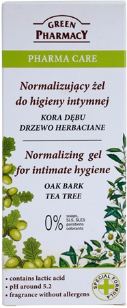 Green Pharmacy Pharma Care Oak Bark Tea Tree gel de higiene íntima ...