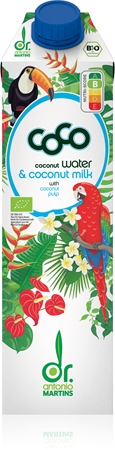 Green Coco Coconut Water & Coconut Milk kokosová voda s mlékem a ...
