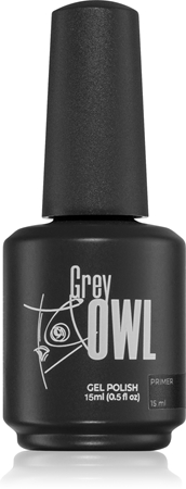 Grey Owl Primer Basic Nagellack Verwendung mit einer UV/LED-Lampe ...
