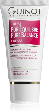 Guinot Pure Balance normalising cream for oily skin to tighten pores ...