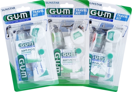 G.U.M Travel Kit conjunto de cuidado dental | notino.pt