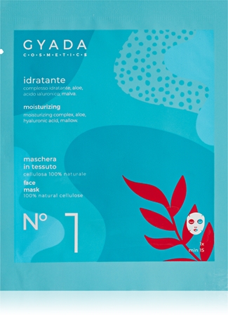 Gyada Cosmetics Face Sheet Mask hydrating face mask | notino.co.uk