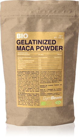 GymBeam Gelatinized Maca Powder BIO maca prášek v BIO kvalitě | notino.cz