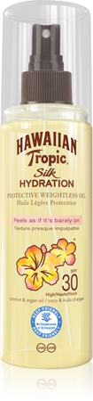 Hawaiian Tropic Silk Hydration SPF30 Sol-olja för ansikte och kropp ...