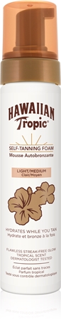 Hawaiian Tropic Self Tanning Foam Light/Medium samoporjavitvena pena ...