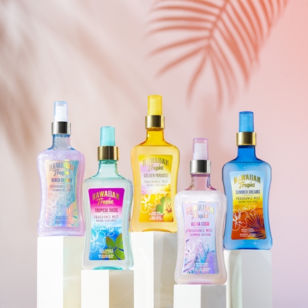 Hawaiian Tropic Perfumes Aloha Coco Shimmer body spray with glitter for ...