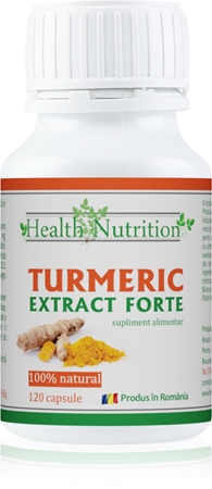 HEALTH NUTRITION Tumeric Extract Forte capsule | Notino.ro