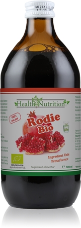 HEALTH NUTRITION Rodie Pur BIO suc fructe 100 % | Notino.ro