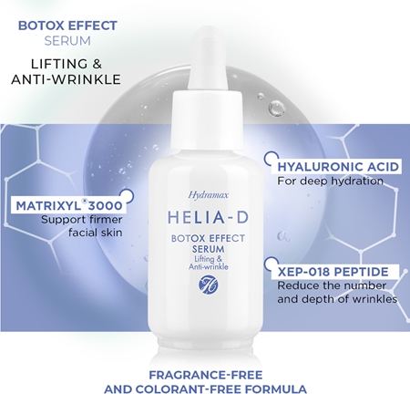 Helia-D Hydramax Botox Effect anti-wrinkle lifting serum | notino.co.uk