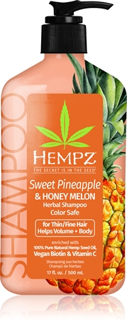 HEMPZ Sweet Pineapple Honey Melon moisturising shampoo for hair ...