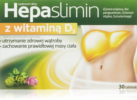 HEPASLIMIN Z witaminą D3 | notino.pl