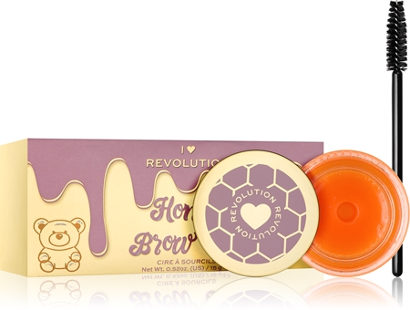 I Heart Revolution Honey Bear brow wax with brush | notino.co.uk