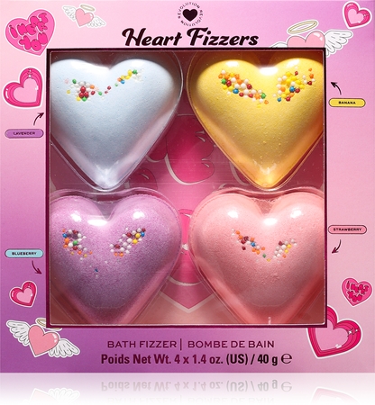 I Heart Revolution Fizzer Kit Hearts gift set for the bath | notino.co.uk