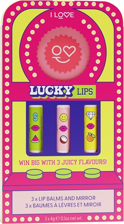 I Love Lucky Lips gift set for lips | notino.co.uk