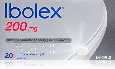 Ibolex Ibolex 200mg filmom obalené tablety na úľavu pri bolesti hlavy ...